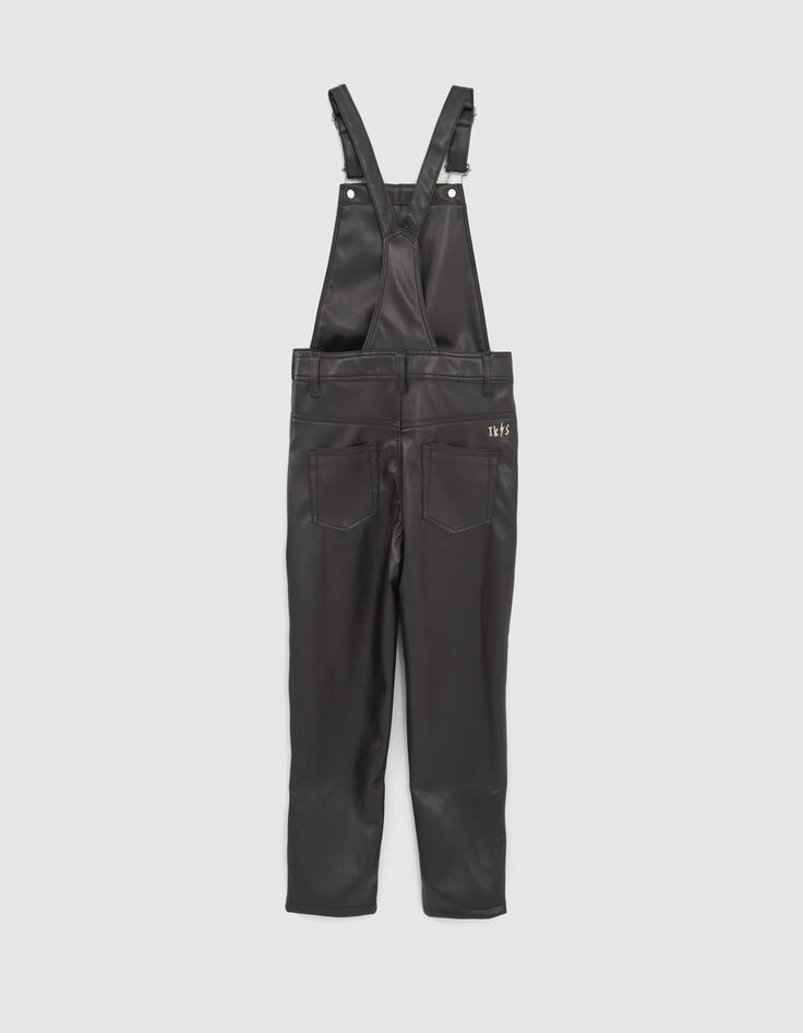 Girls Black Rock Vibe Dungarees Ikks