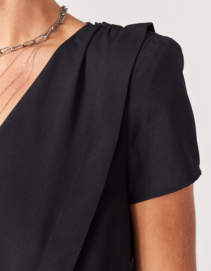 Women’s 2-in-1 dress top and knit skirt