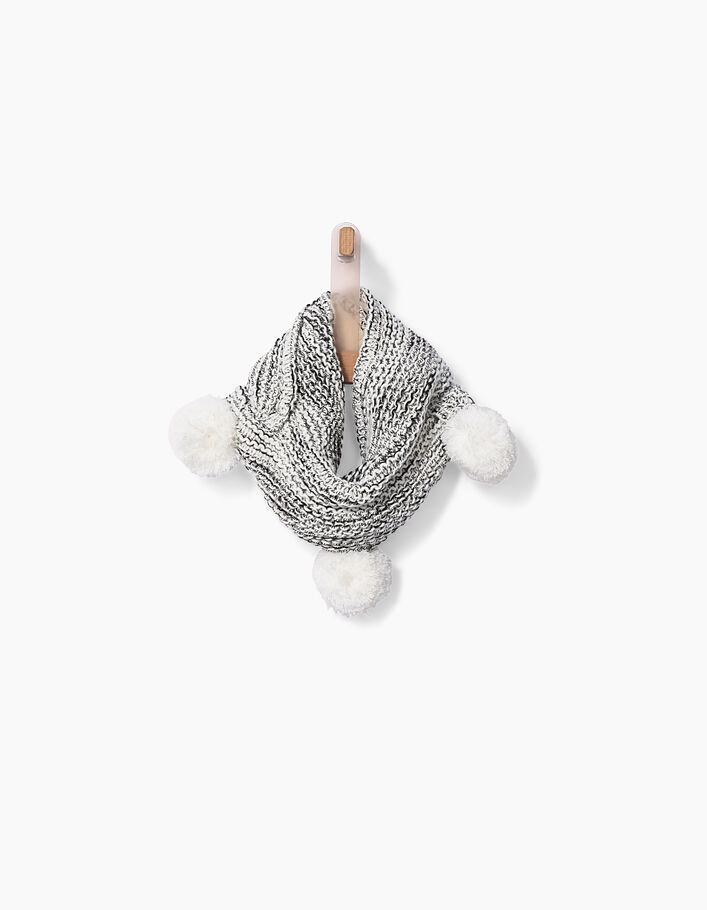 Baby girls' knitted snood