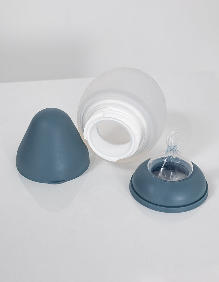 Biberón blue 240 ml con tetina tamaño 1 ELHEE