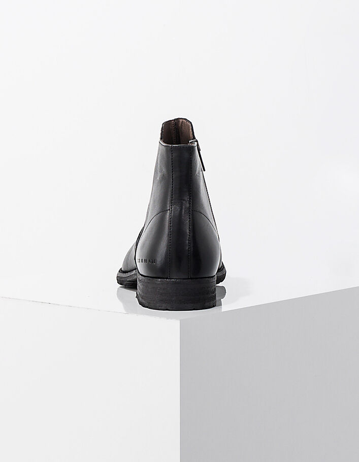 Botines negros hombre