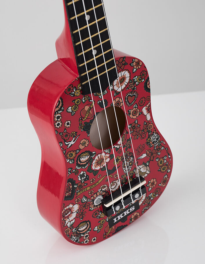 Girls' red ukulele
