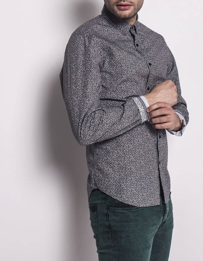 Chemise fleurs homme