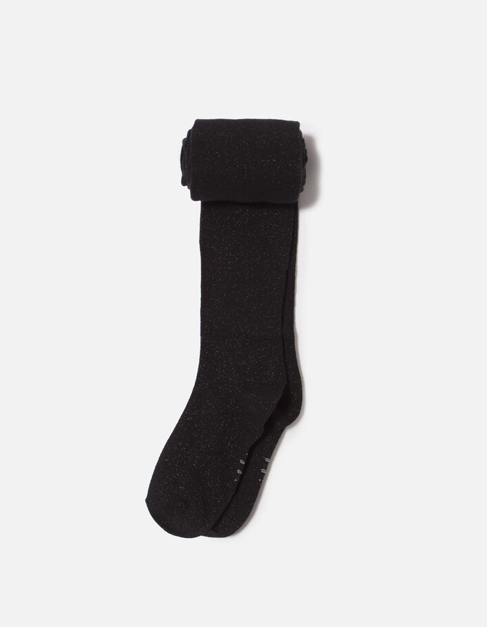 Collant noir fille