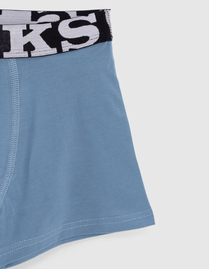 Boys’ medium red and blue boxers