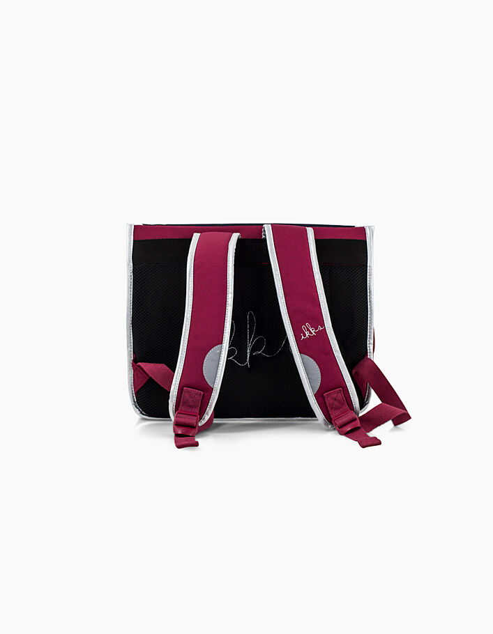 Girls’ 38cm navy IKKS Ciao Bella satchel