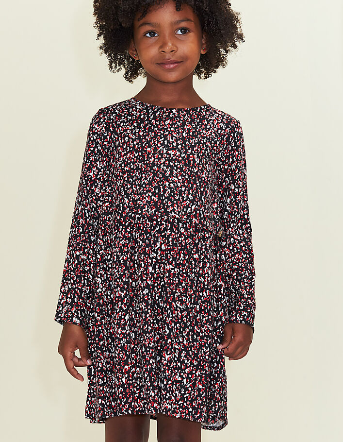 Girls' leopard dress IKKS