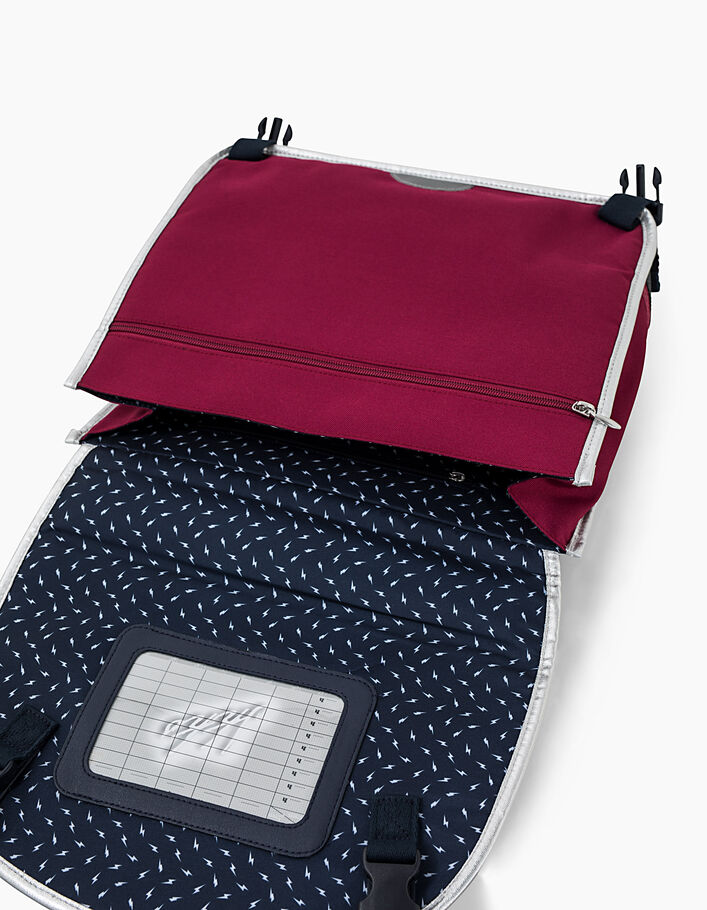 Girls’ 38cm navy IKKS Ciao Bella satchel