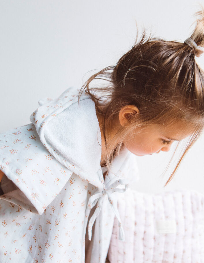 GABRIELLE PARIS honey organic cotton gauze bathrobe