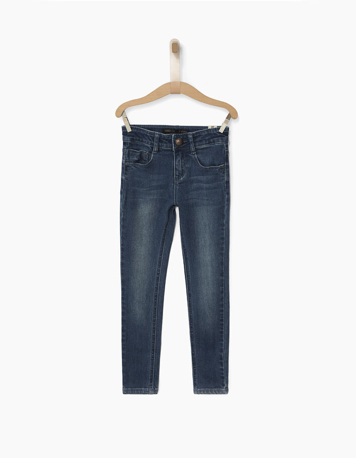 Girls’ blue jeans