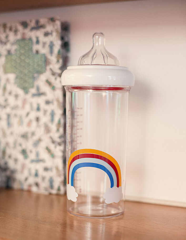 LE BIBERON FRANÇAIS Set of 3 Rainbow motif bottles