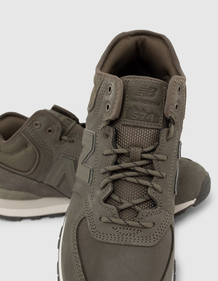 Baskets kaki New Balance 574® montantes Homme