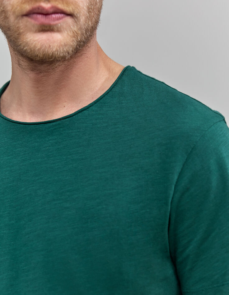 Men’s fir organic cotton Essential round-neck T-shirt IKKS