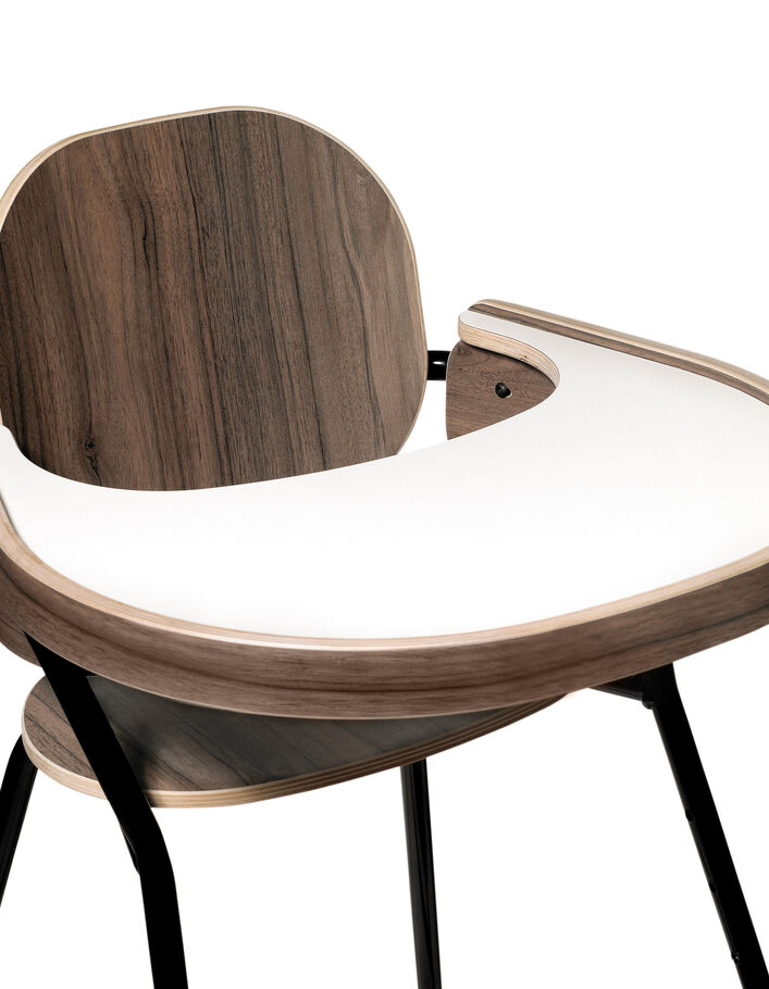 CHARLIE CRANE Tibu flexible high chair walnut table tray