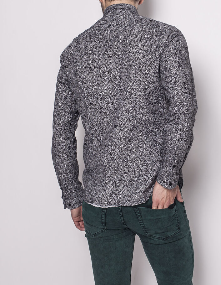 Chemise fleurs homme