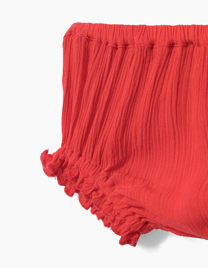 Conjunto rojo bebé niña