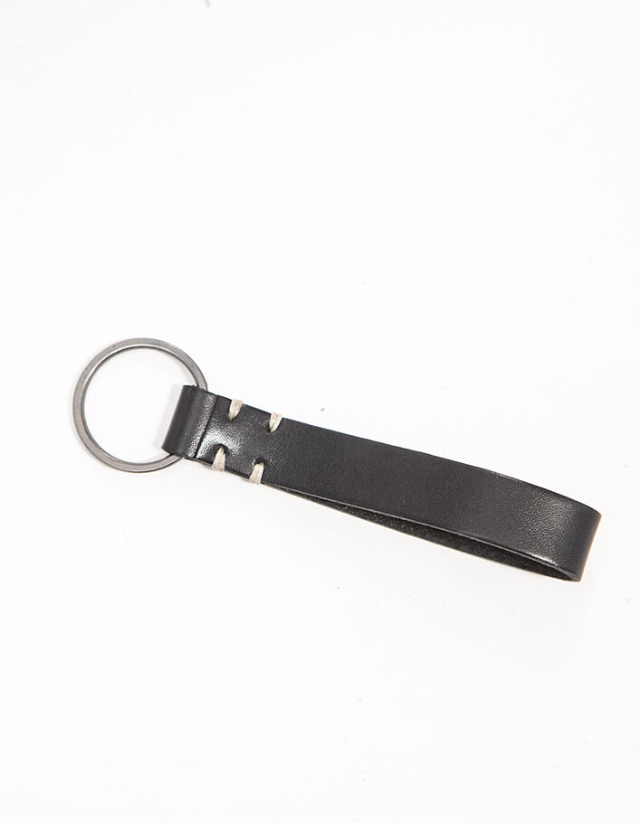 Men’s black keyring