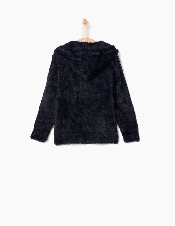 Girls’ fluffy cardigan