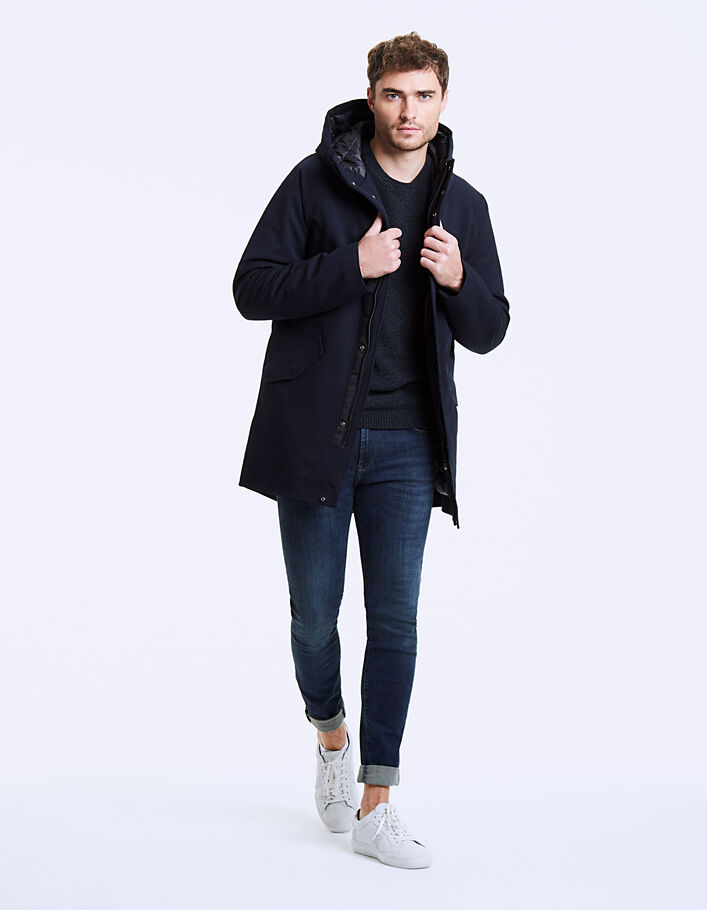 Men’s navy URBAN LAB parka