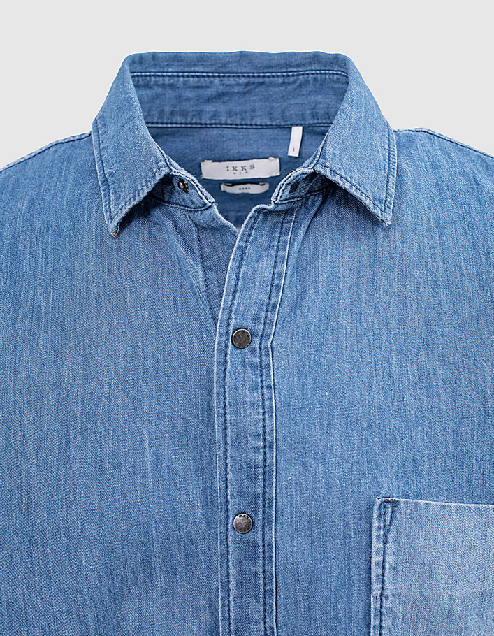 Men’s blue stone REGULAR denim jacket