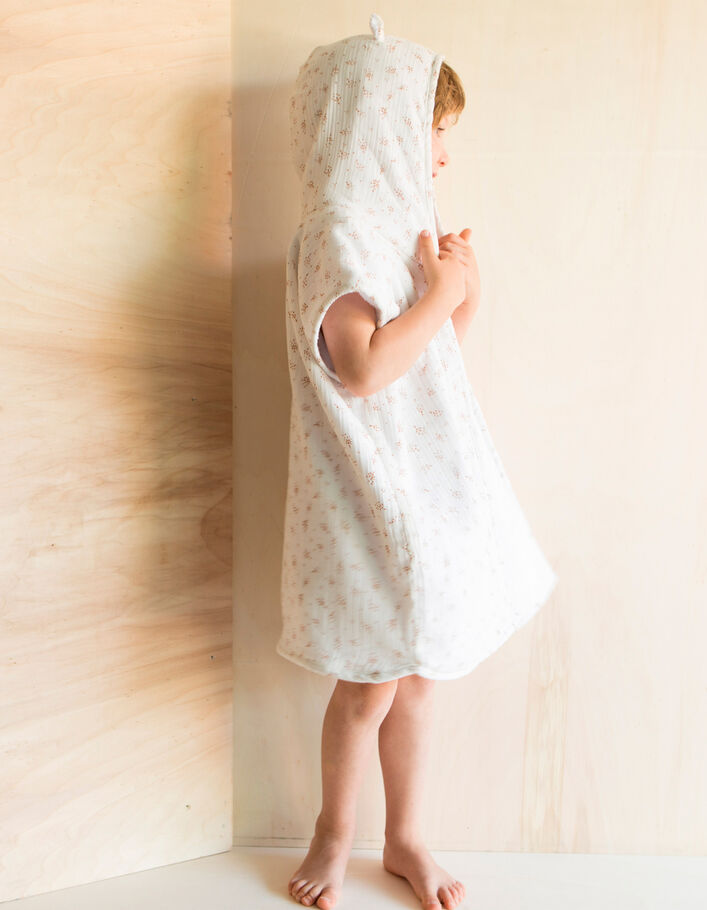 GABRIELLE PARIS honey organic cotton gauze bathrobe