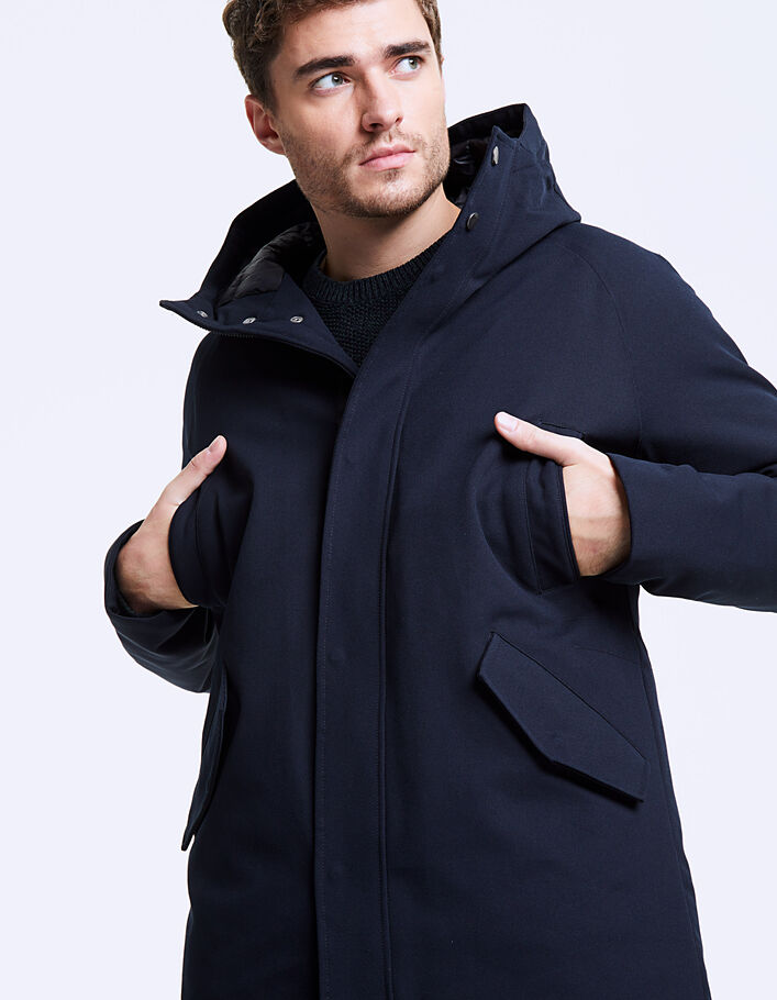Men’s navy URBAN LAB parka