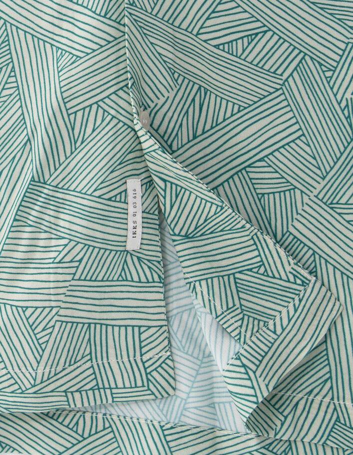 Camisa REGULAR petrol LENZING™ ECOVERO™ bambúes hombre