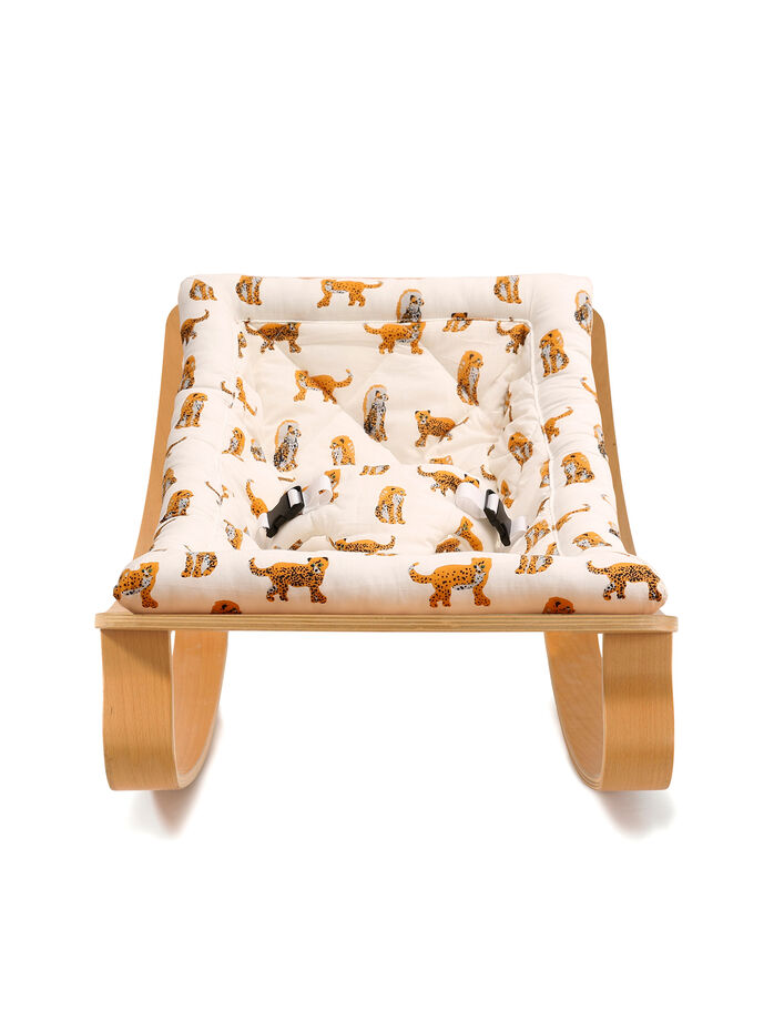 CHARLIE CRANE jaguar print Levo baby rocker