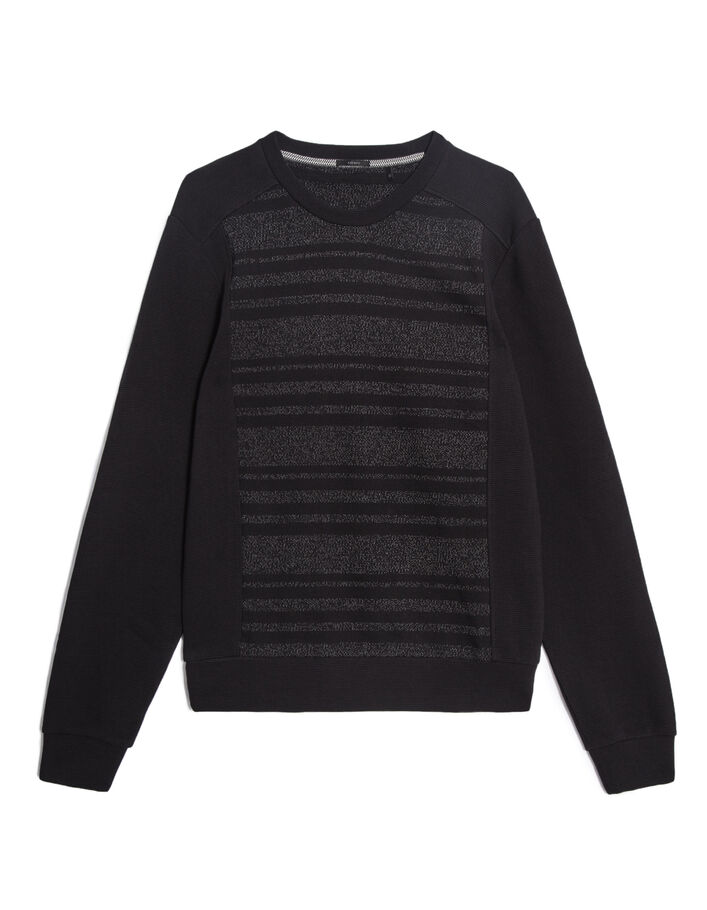 Zwarte heren sweater