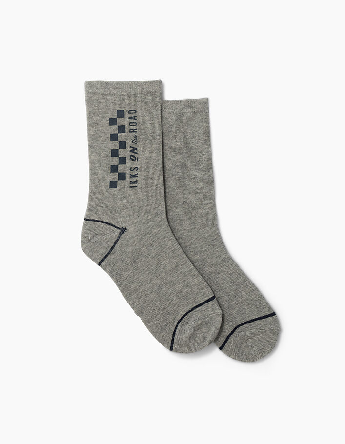 Boys’ grey socks