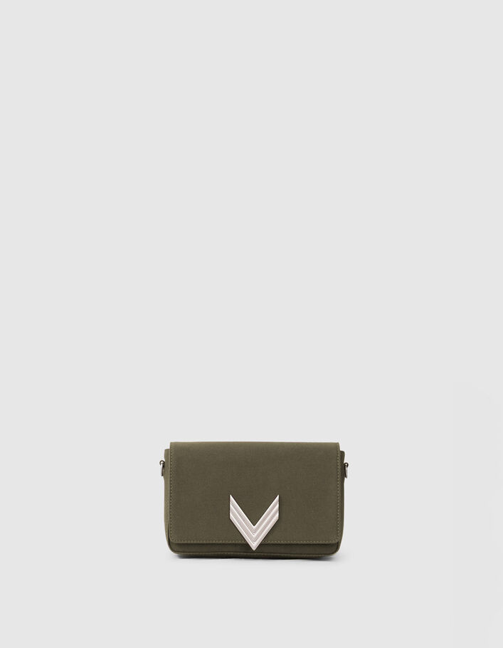 Women’s khaki cotton canvas 111 bag
