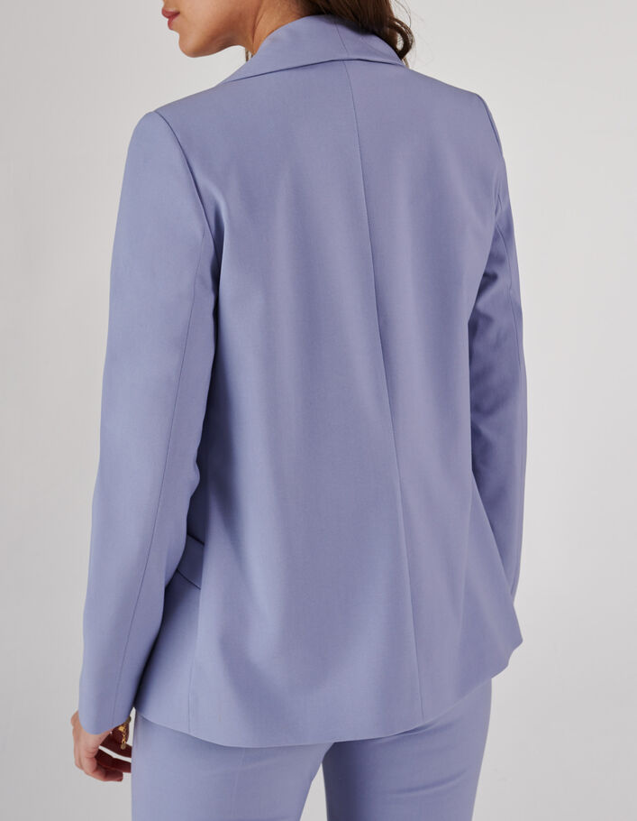 I.Code lavender suit jacket