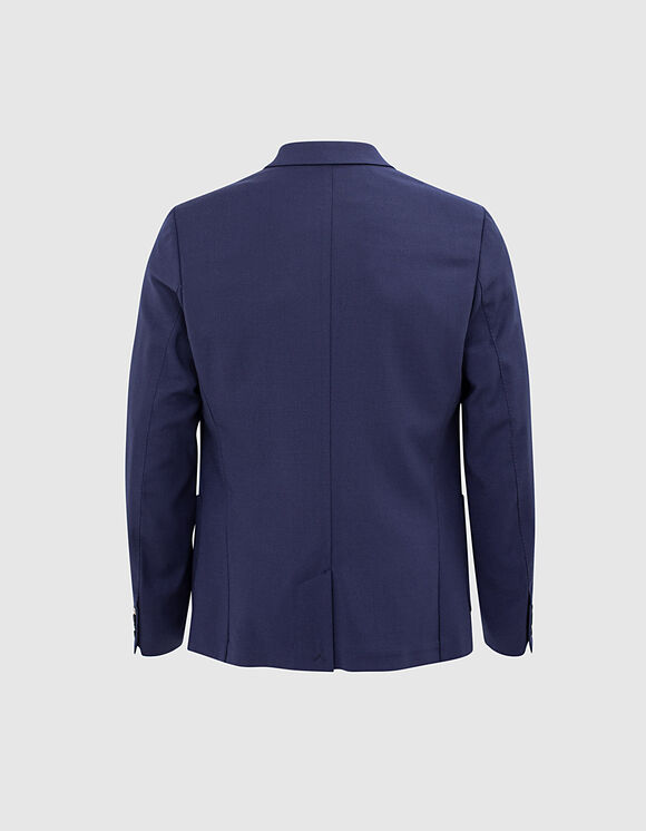 Men's indigo suit jacket