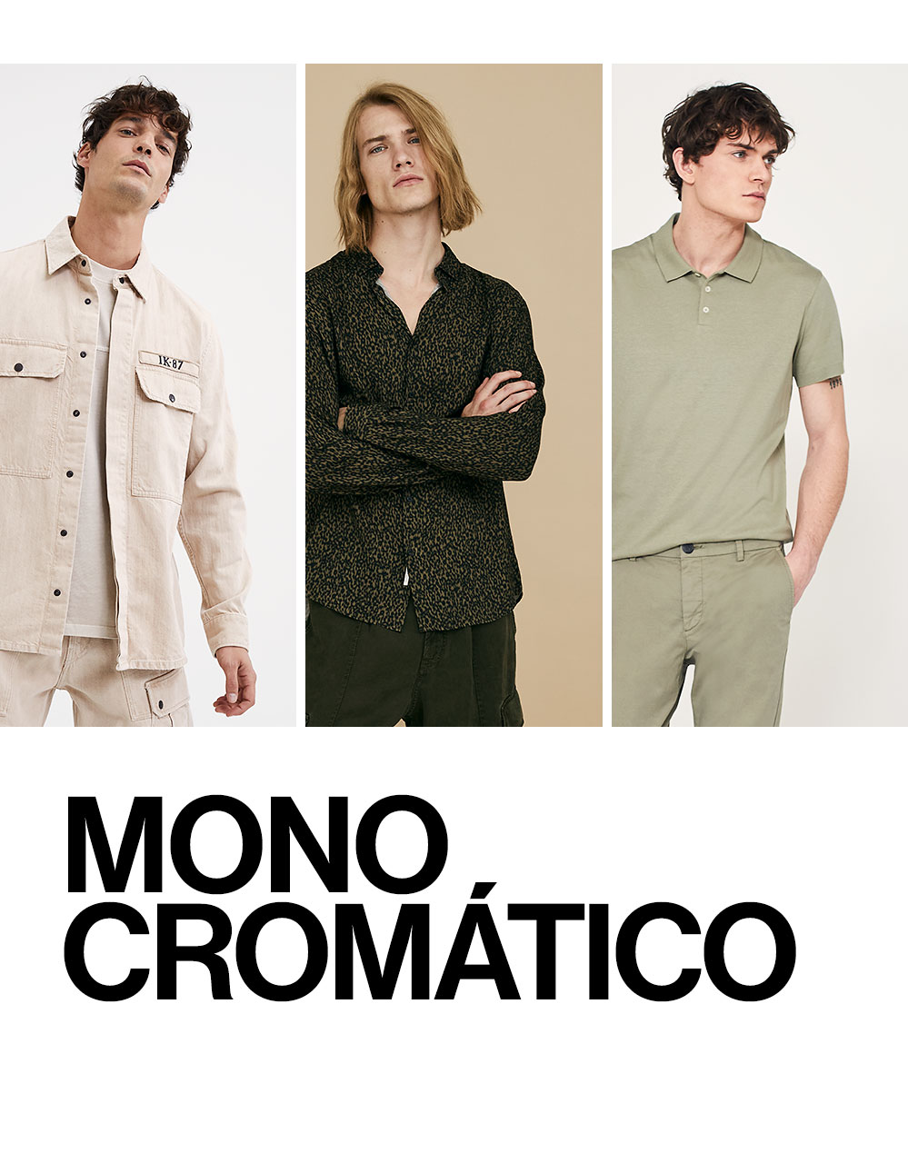 Monocromático | Ropa IKKS | Moda Hombre